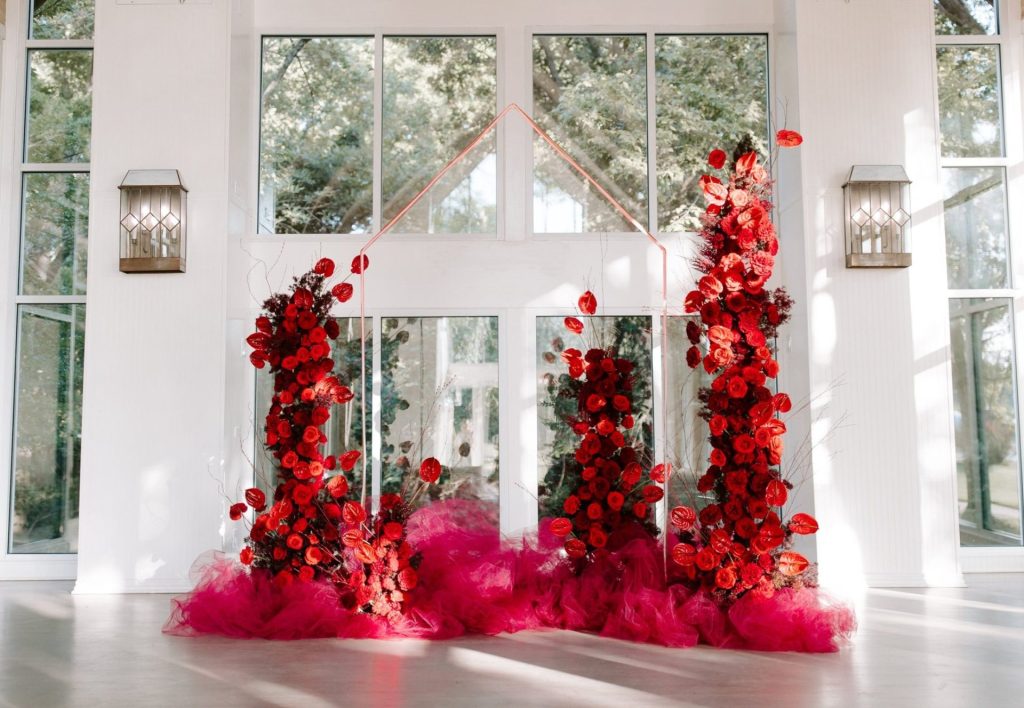 A Rustic Chic Maroon Wedding Full of Romance & Thoughtful Details